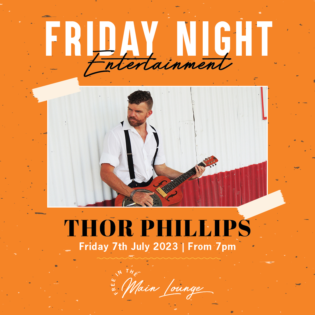 Live entertainment by Thor Phillips - South West Rock Country Club