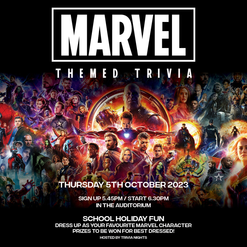 Marvel Trivia - South West Rock Country Club