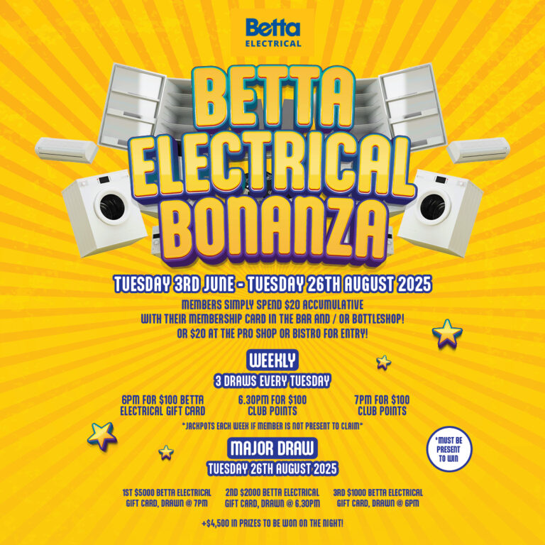Betta Electrical Bonanza - South West Rock Country Club